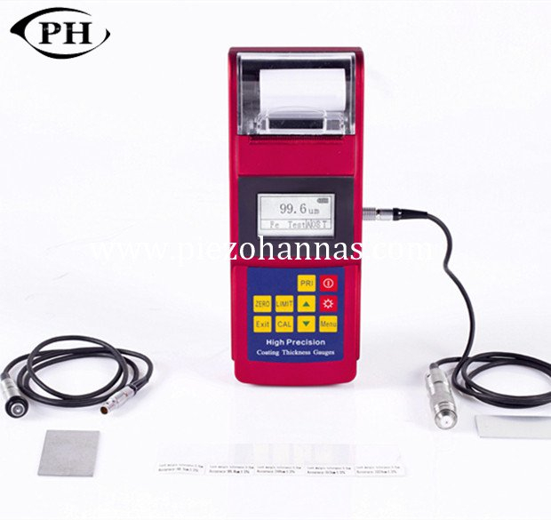 magnetic induction coating thickness measurement gauge with printer ...