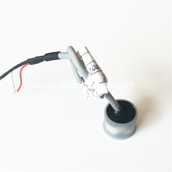 200KHz PVDF Housing Piezoelectric Ultrasonic Range Transducer for Level ...
