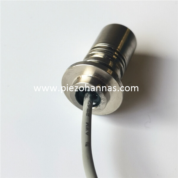 Custom Titanium Alloy Ultrasonic Gas Flow Transducer For Ultrasonic Gas ...